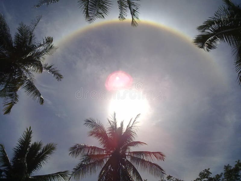 Sun halo stock photo. Image of sunlight, halo, noon - 61902306