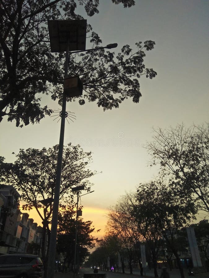 The sun has just risen stock photo. Image of sight, work - 291927210