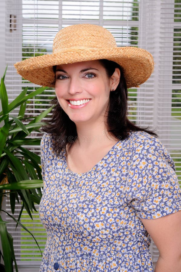 Sun Hat stock photo. Image of elegant, glamor, glamourous - 5343824