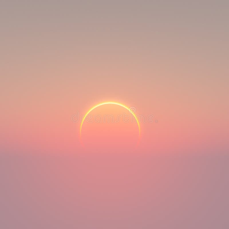 Sun Haze Sky Background stock illustration. Illustration of crystal ...