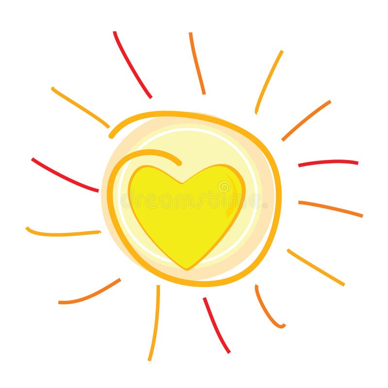 Sun Heart Stock Illustrations – 36,415 Sun Heart Stock Illustrations ...