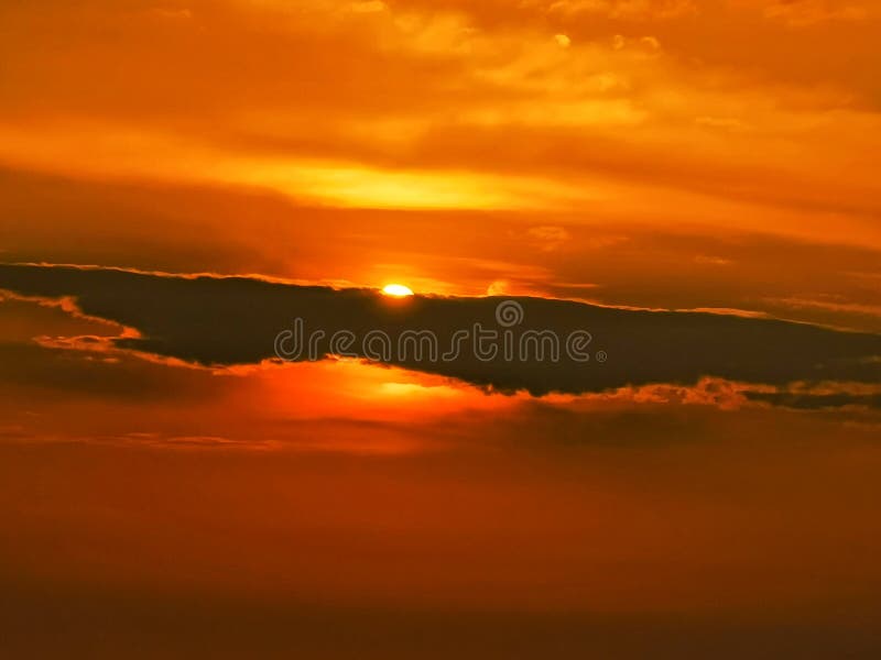 When the sun hiding stock photo. Image of goldenhour - 204502640