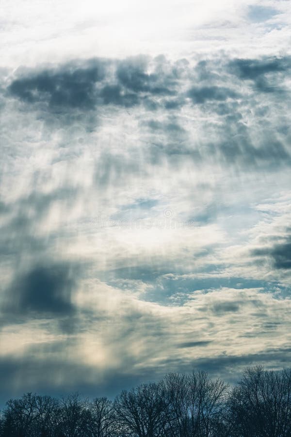 Crazy Patterns in the Sky from the Sun Stock Image - Image of sunshine ...