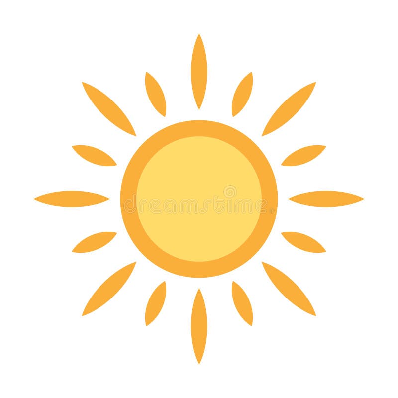 Sun Icon Vector for Your Web Design, Logo, UI. Illustration Stock ...