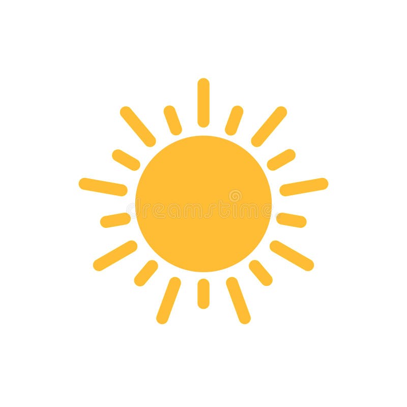 Sun Icon Vector for Your Web Design, Logo, UI. Illustration Stock ...