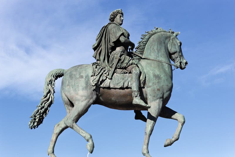 Sun king stock image. Image of france, french, square - 25519723