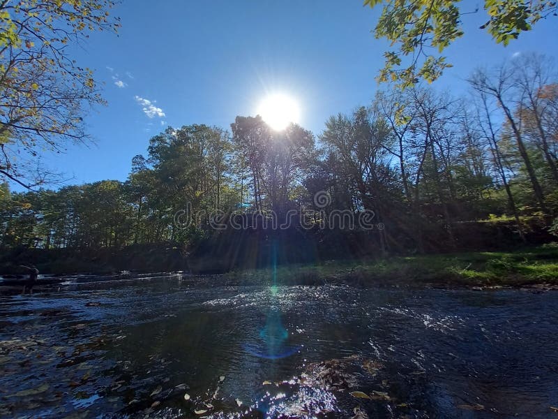 Sun light angel stock photo. Image of nature, lake, plant - 237293082