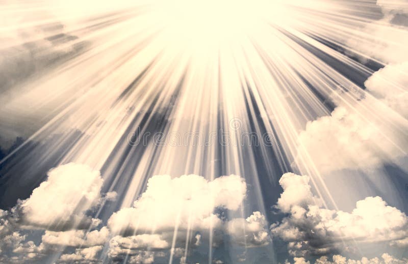 Light from heaven stock photo. Image of sunlight, weather - 191566