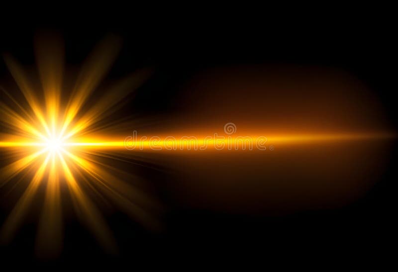 Sun Light Overlay. Sun Rays Overlay Stock Illustration - Illustration ...