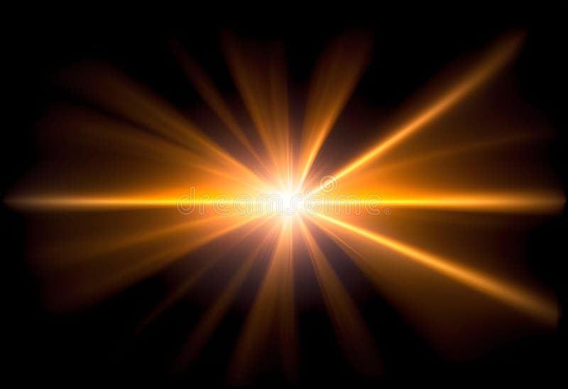 Sun Light Overlay. Sun Rays Overlay Stock Illustration - Illustration ...