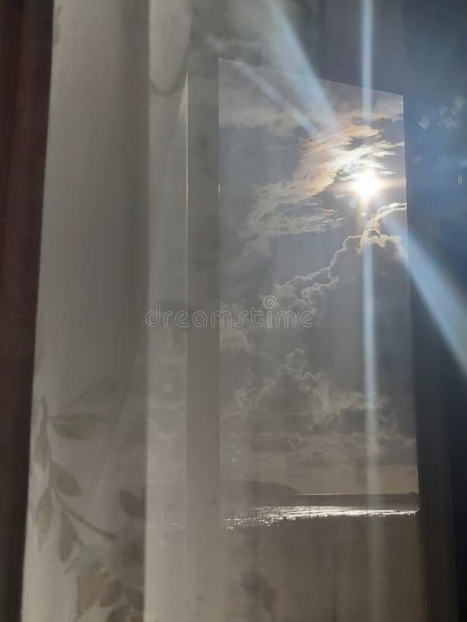 Sun, light, veil, ray, sea stock photo. Image of blue - 235762996