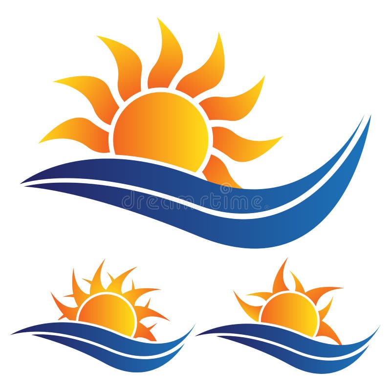 Fire Sun Logo Sea Stock Illustrations – 366 Fire Sun Logo Sea Stock ...