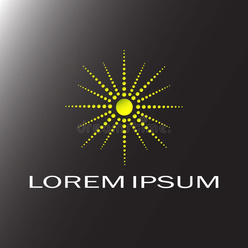 Sun Logo, Abstract Sun, Vector Logo Template. Simple Logo Stock Vector ...