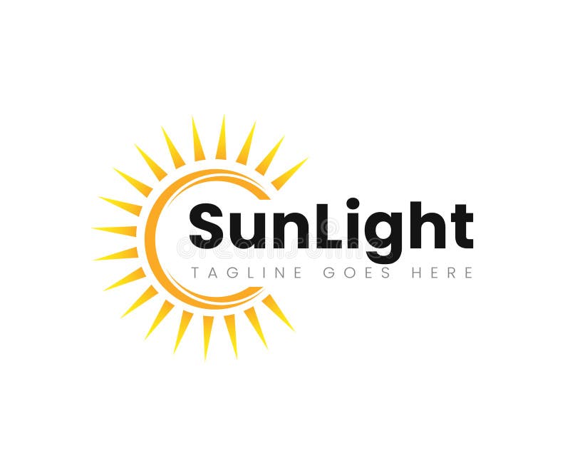 Sun Logo Design. Sun Vector Icon Design Template Stock Illustration ...