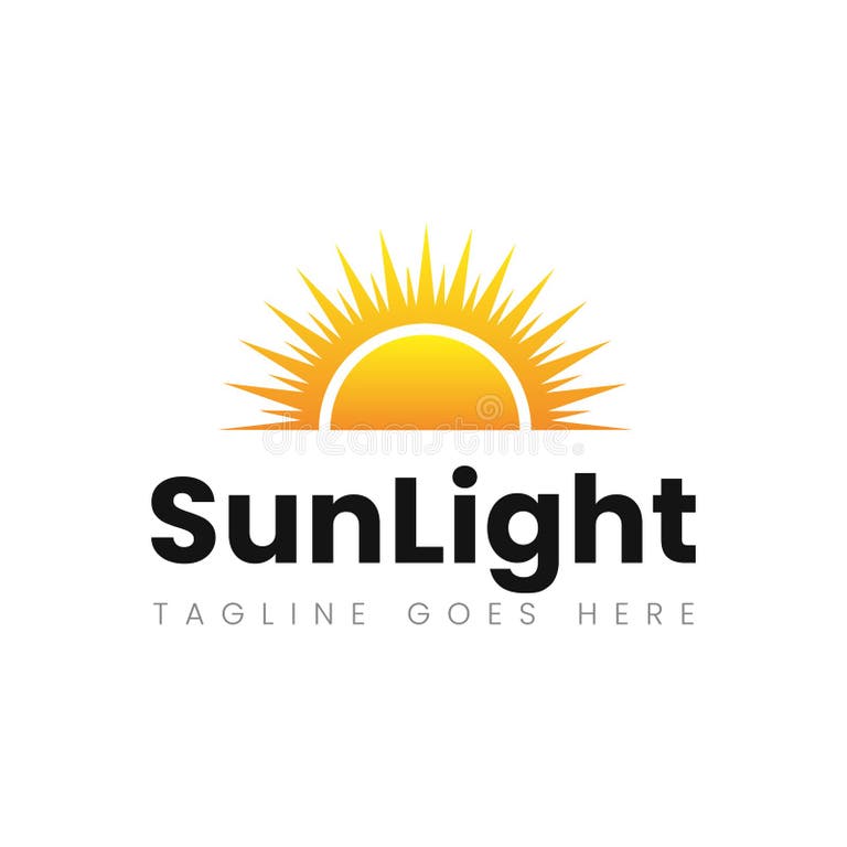 Sun Logo Design and Sun Vector Icon Template Stock Vector ...