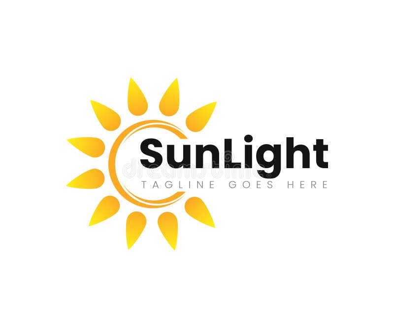Sun Logo Design Template. Sun Vector Icon Template Stock Illustration ...