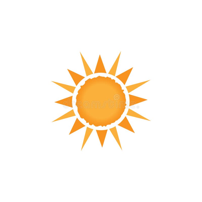 Sun Logo Vector Design Template. Sun Icon Element Collection Stock ...