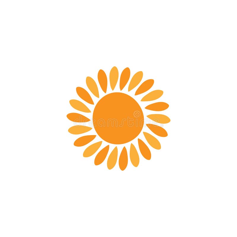 Sun Logo Vector Design Template. Sun Icon Element Collection Stock ...