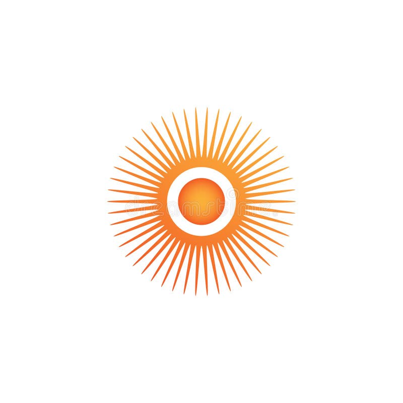Sun Logo Vector Design Template. Sun Icon Element Collection Stock ...