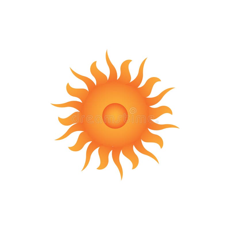 Sun Logo Vector Design Template. Sun Icon Element Collection Stock ...