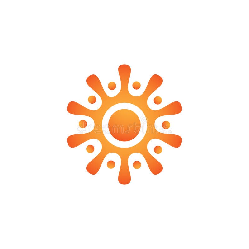 Sun Logo Vector Design Template. Sun Icon Element Collection Stock ...