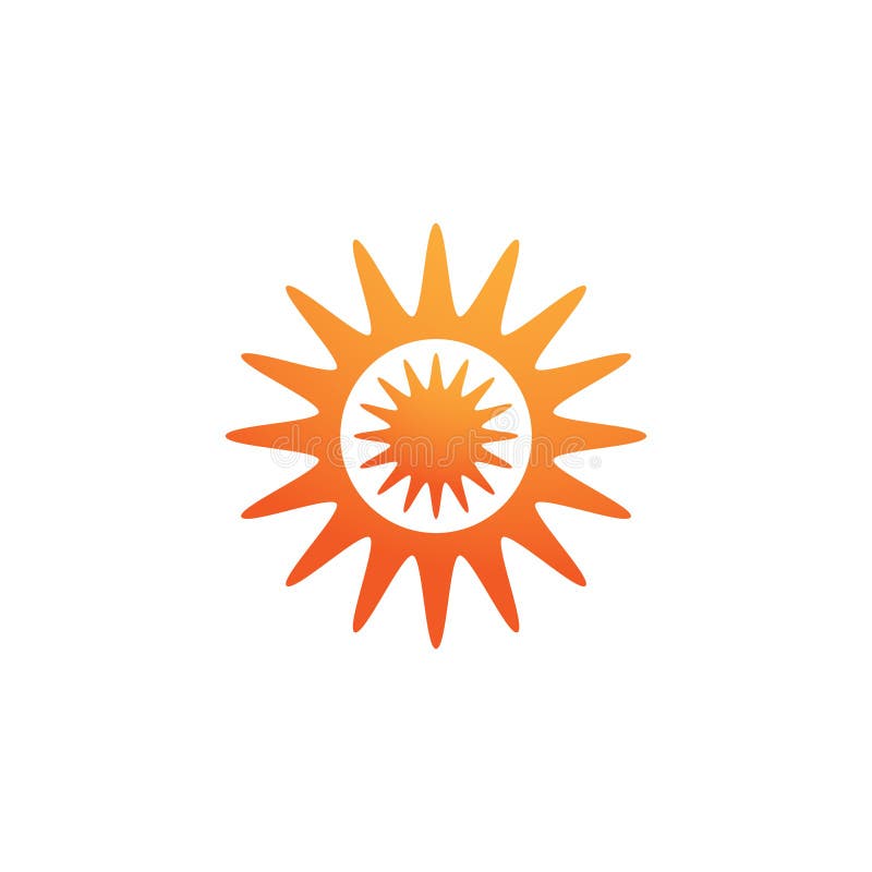 Sun Logo Vector Design Template. Sun Icon Element Collection Stock ...
