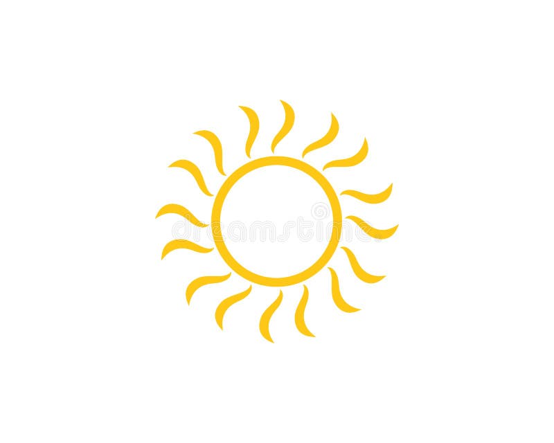 Sun logo vector templates stock vector. Illustration of light - 140516141