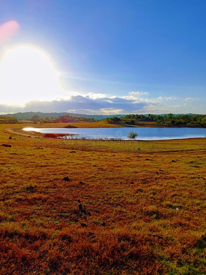 Sun, Loke, Blue, Sky, Indonesia Stock Photo - Image of loke, indonesia ...