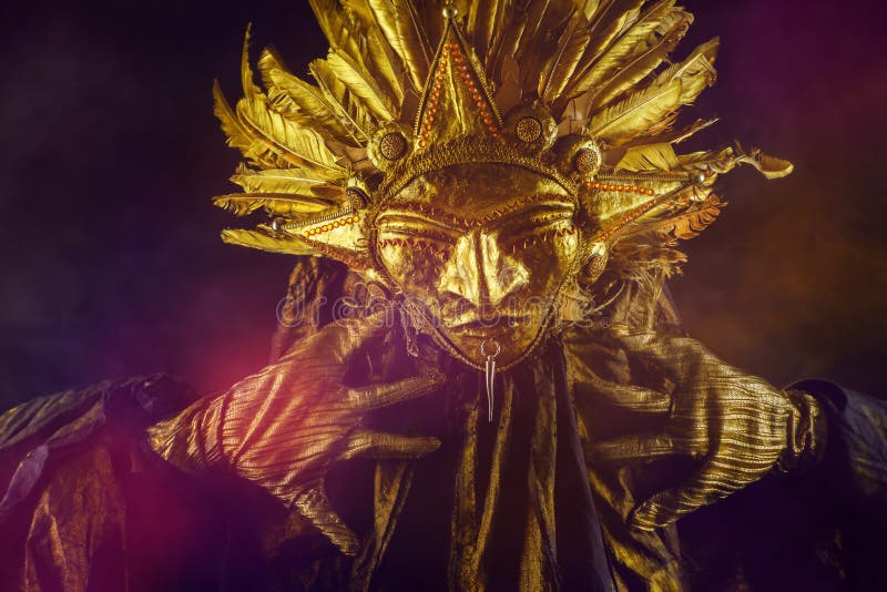 Sun mask stock image. Image of ancient, costume, folklore - 54314495