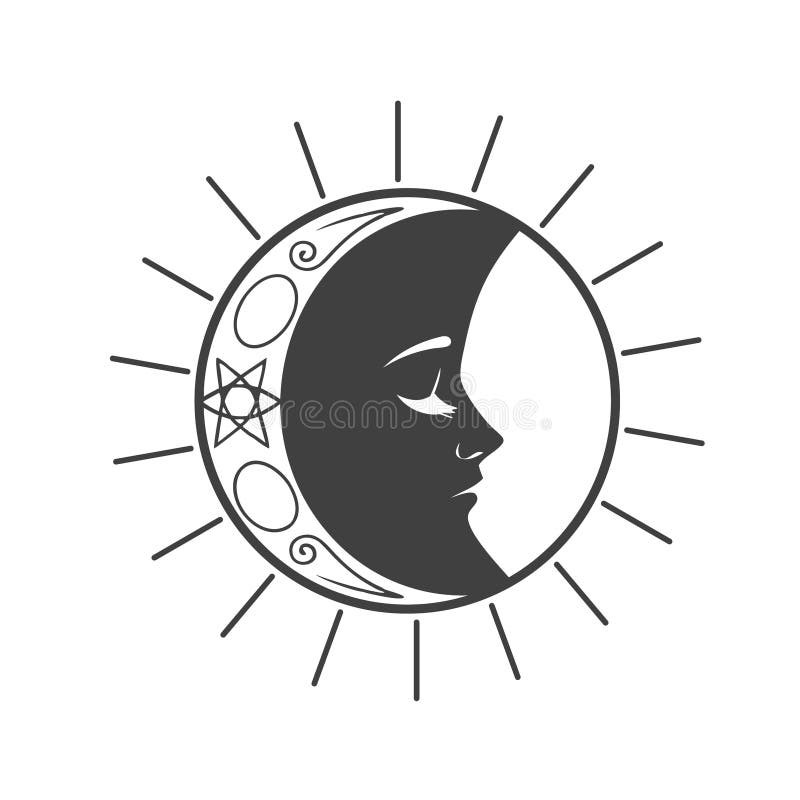 Sun And Moon Logo Sun And Moon Logos 1064+ Best Sun And Moon Logo