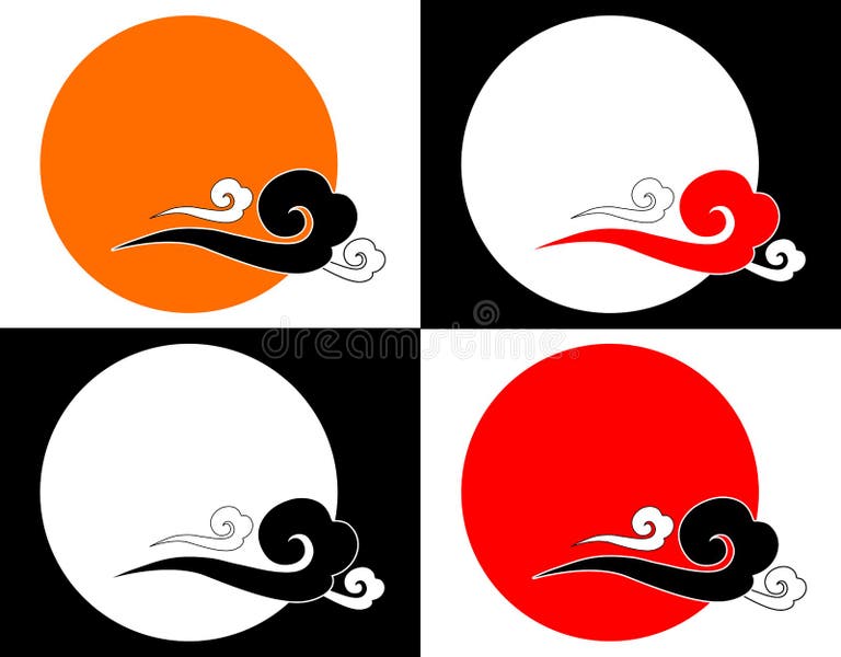 Chinese Sun Moon Symbol Stock Illustrations – 1,796 Chinese Sun Moon ...