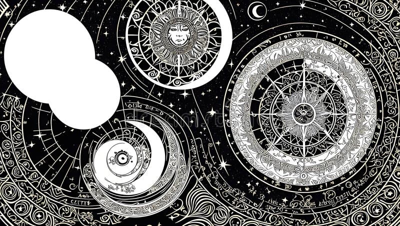 Psychedelic Moon Face