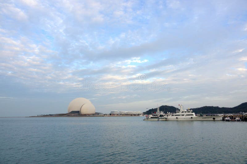 Sun Moon Shell stock image. Image of shell, modern, landscape - 317049265