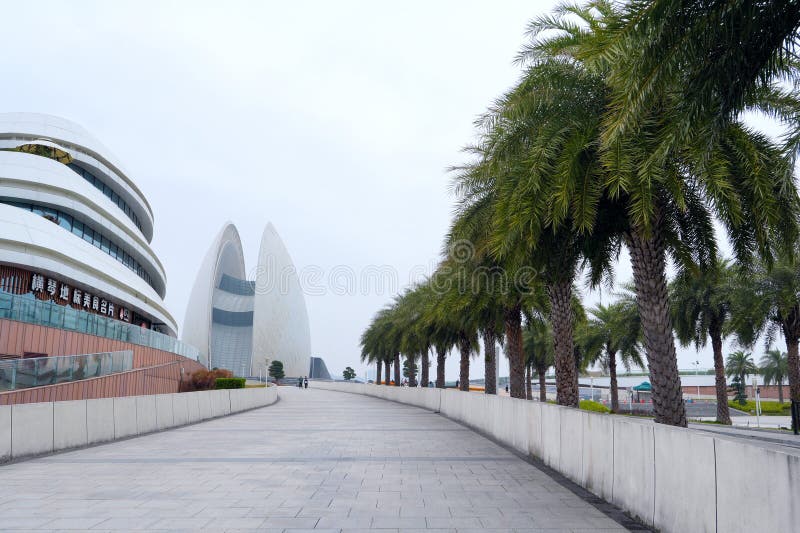 Sun Moon Shell stock image. Image of guangdong, building - 317050291