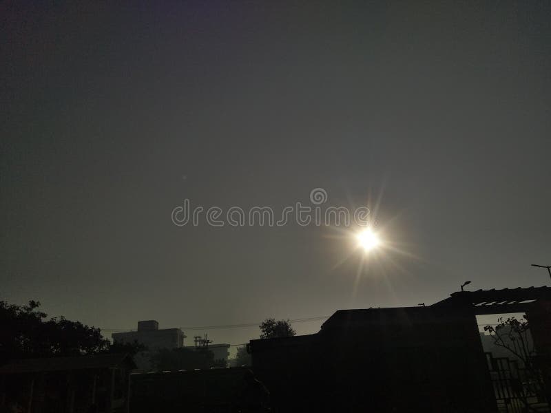Sun in Morning stock image. Image of rare, morning, early - 85637319