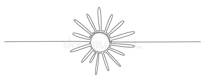 Sun Drawing Design Vector Illustration Clipart Eps Stock Vector ...