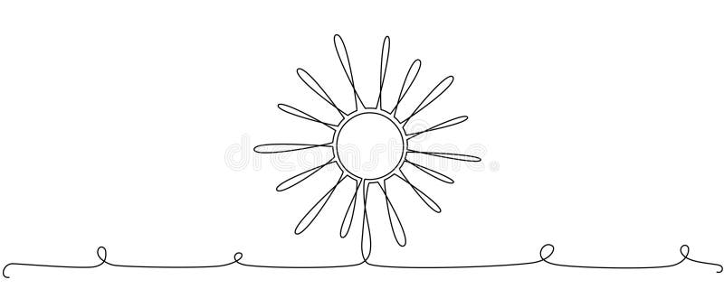 Sun Drawing Design Vector Illustration Clipart Eps Stock Vector ...