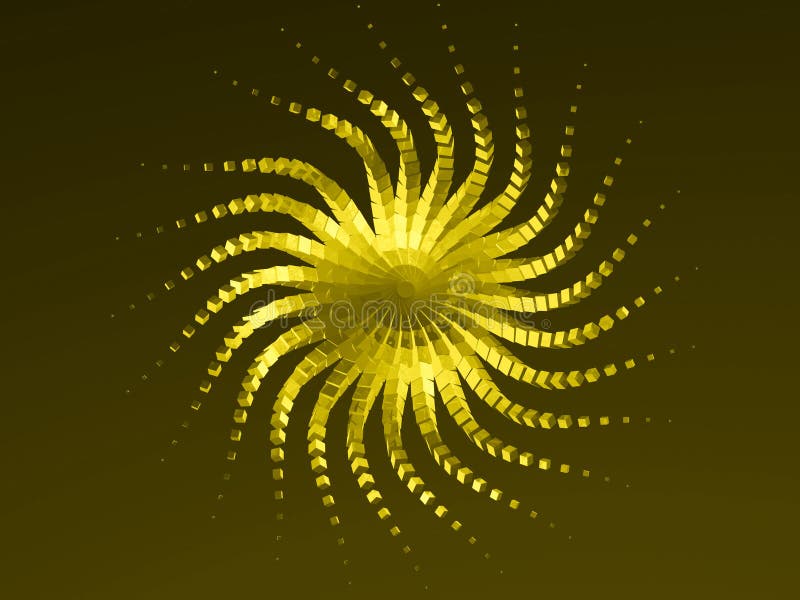 Sun Organic Pattern Abstract Stock Illustration - Illustration of ...