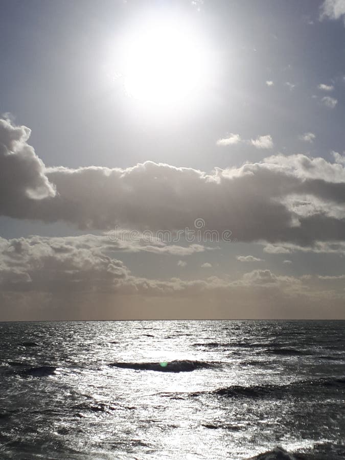 Atmospheric Reflections stock photo. Image of ocean - 126891168