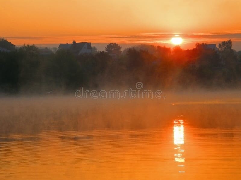 Sun path stock photo. Image of landscape, dawn, path, cloud - 5481200