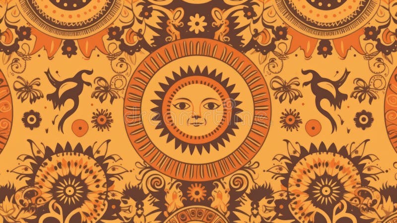 Sun. Sun Pattern. Moon. Planets. Solar System Pattern. Sun. Made with ...