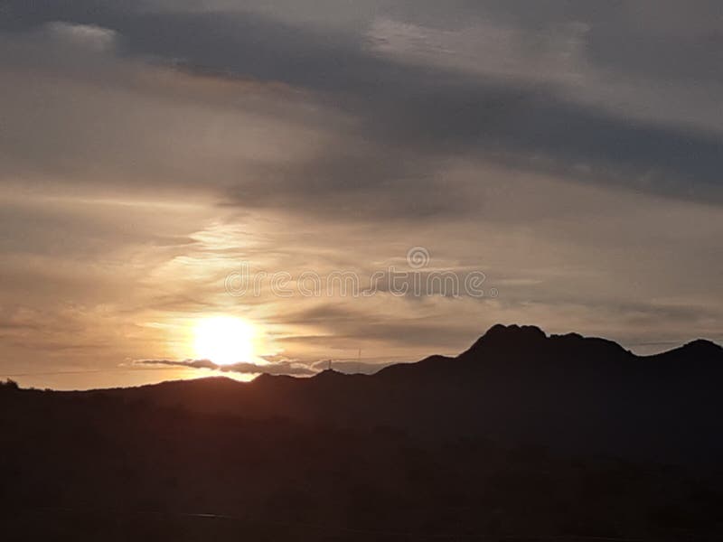 Sun Peaking Over Gomez Peak Stock Photo - Image of peak, gomez: 170451236