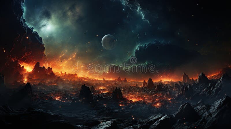 Sun, Planets of the Solar System and Planet Earth Stock Illustration ...