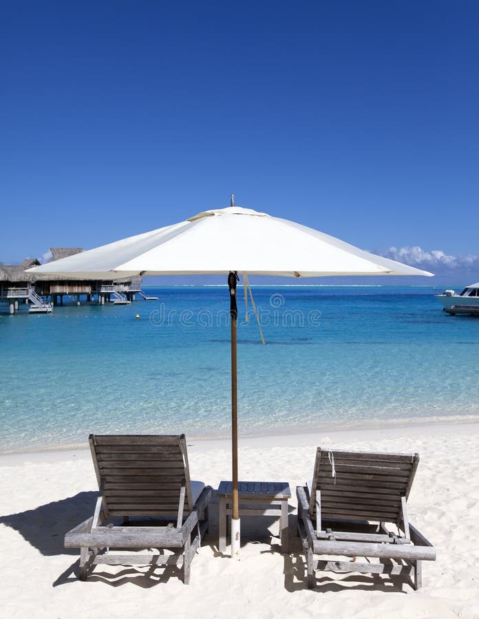 Sun Protection Umbrellas, Beach, Sea. Stock Image - Image of sand ...
