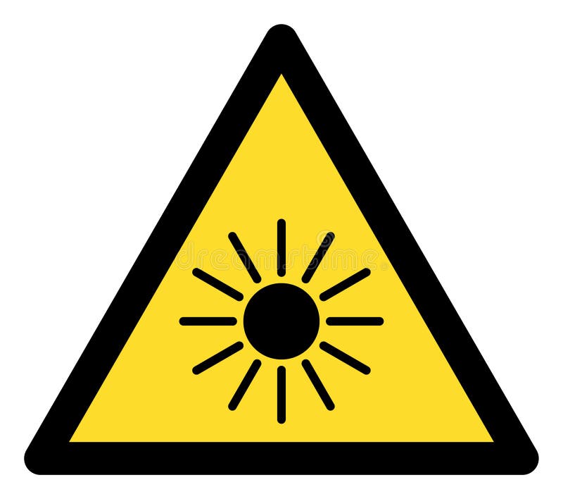 Sun Radiation Warning Composition Icon with Coronavirus Infection ...