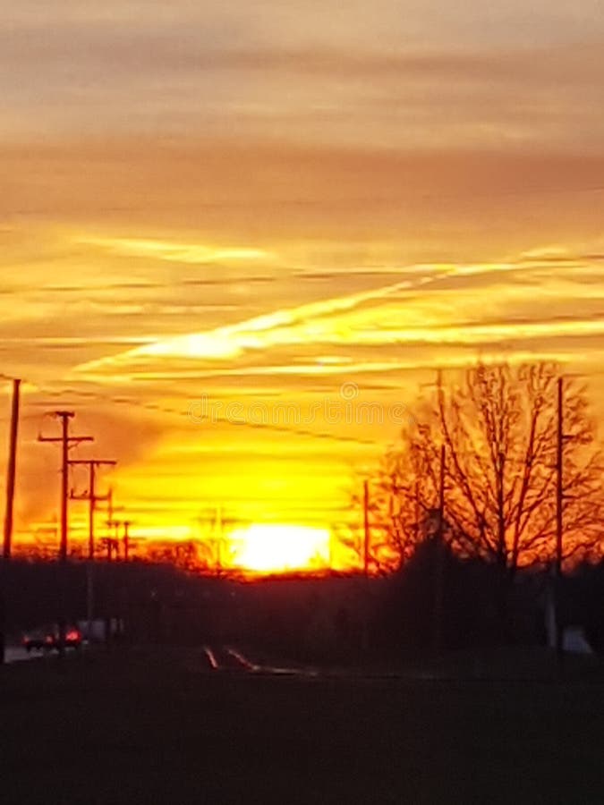 Sun raise stock photo. Image of desert, view, raise, awsome - 54288510