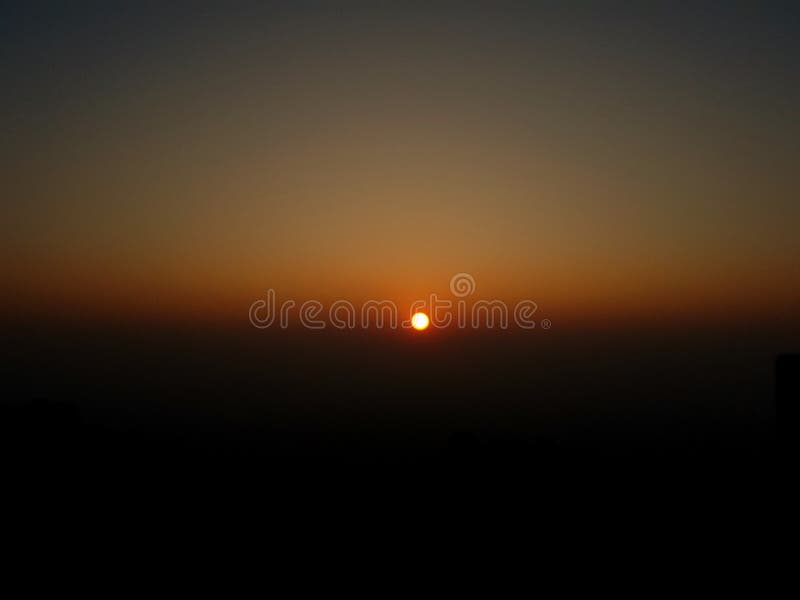Sun raising stock image. Image of bangalore, nanadi - 120238485