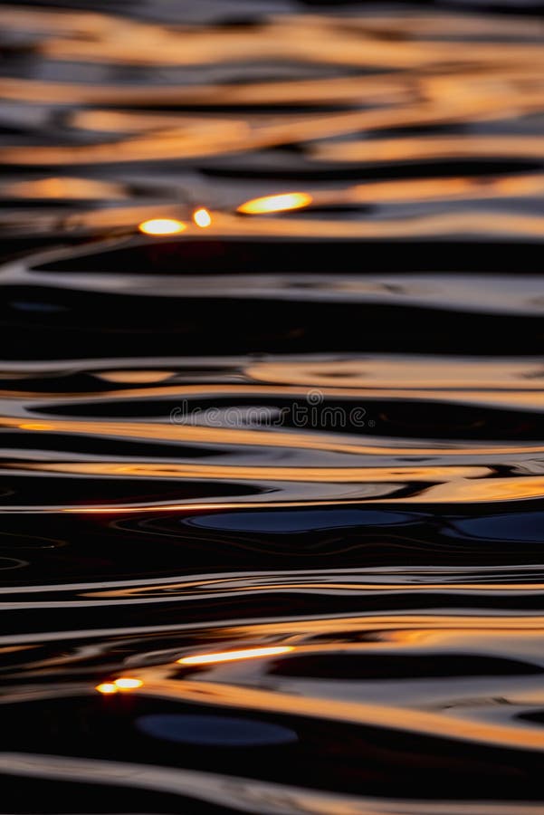 Sun Ray Relection on Water Surface Stock Photo - Image of sunrise ...