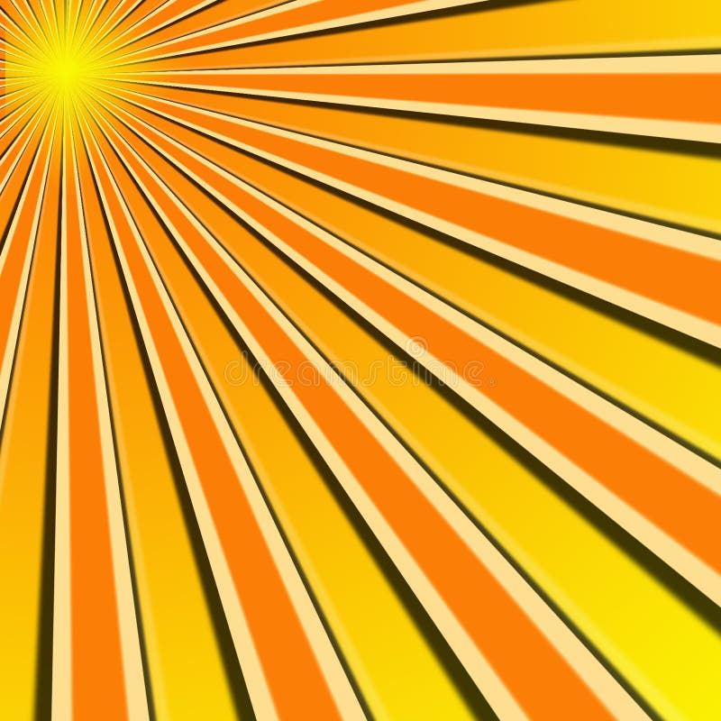 Sun rays stock illustration. Illustration of abstract - 4314501