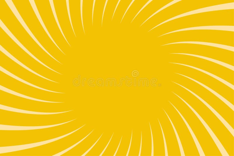 Sun Rays Background, Psychedelic Wavy Retro 60s 70s Design. Fun Hippie ...